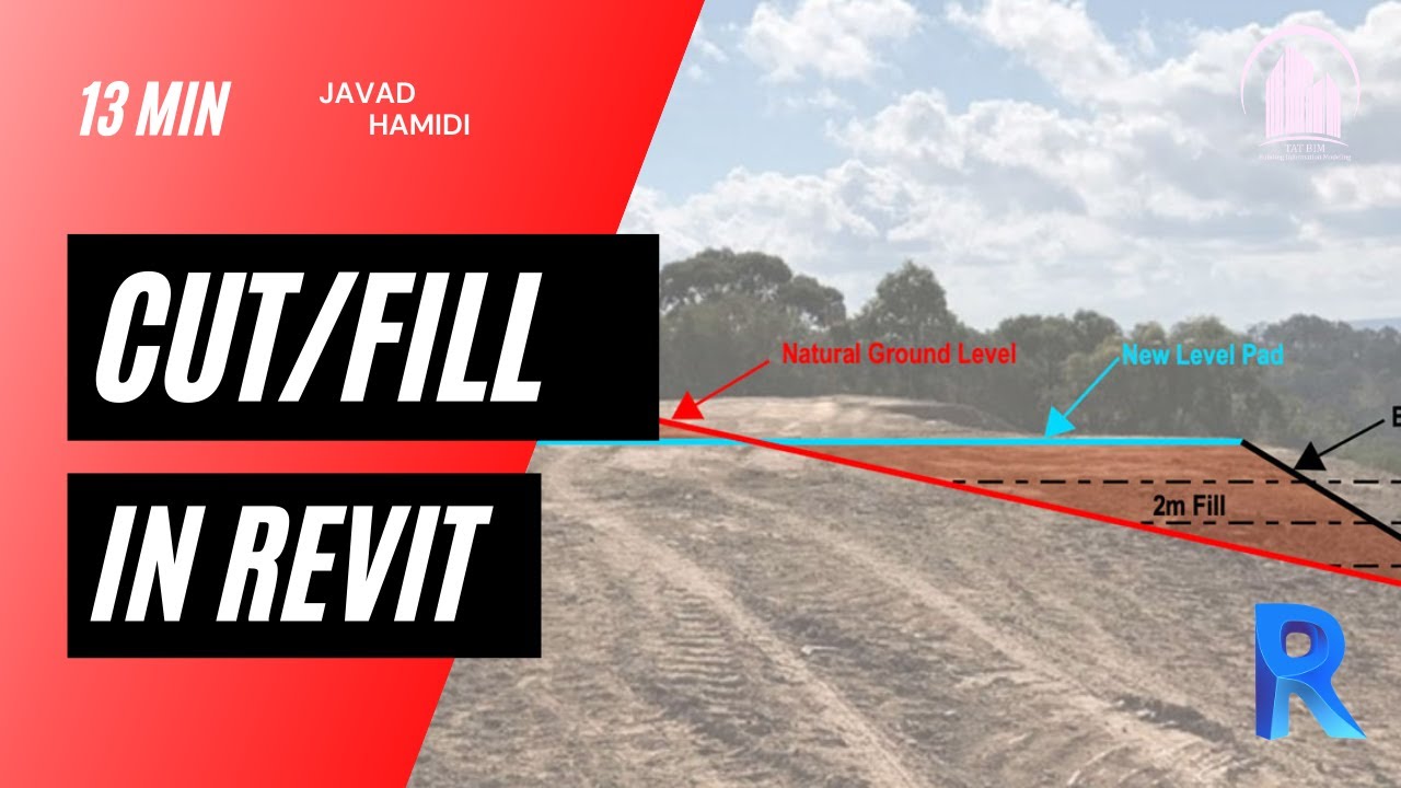 Cut and Fill Calculation in Revit-Graded Region in Revit