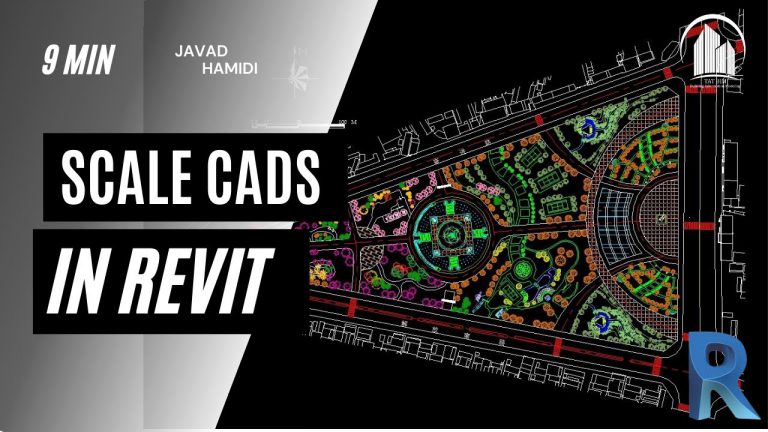 How to Scale CAD Drawing in Revit - TATBIM Official Website