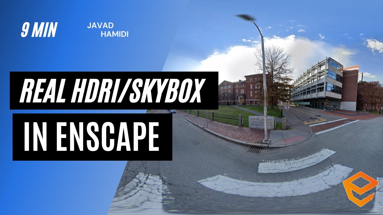 Street View Data in Enscape-Custom HDRI in Enscape