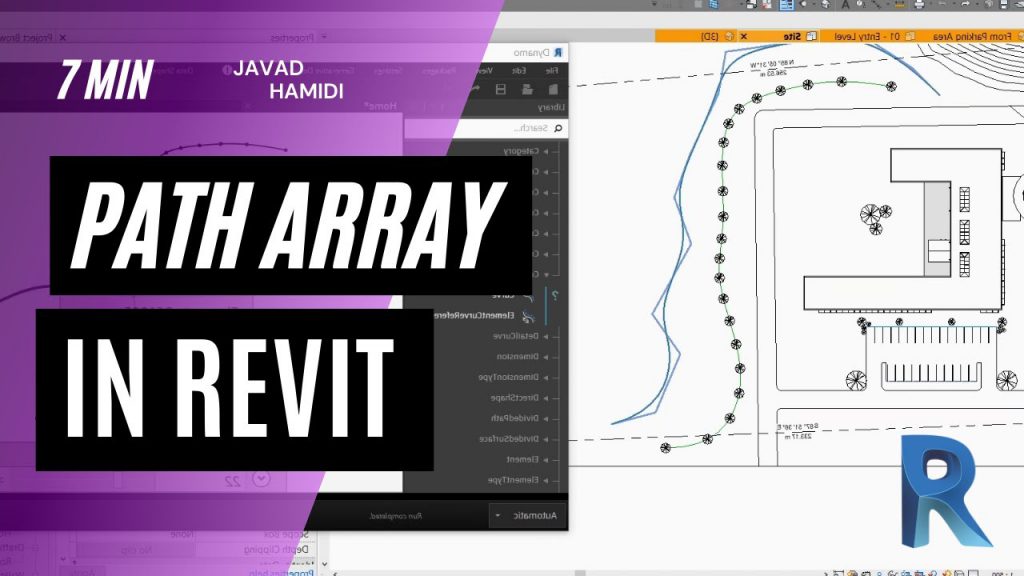 Path Array in Revit-Path Array in Dynamo - TATBIM Official Website
