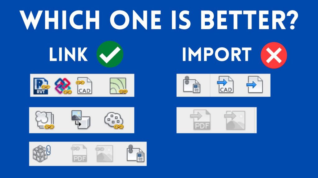 IMPORT & LINK TOOL in Revit - (Revit Architecture Beginner Course-09)