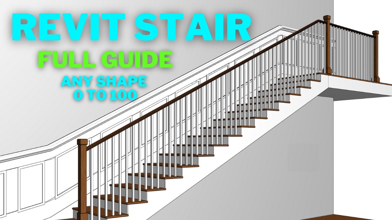Revit Stair: Step By Step Guide - TATBIM Official Website