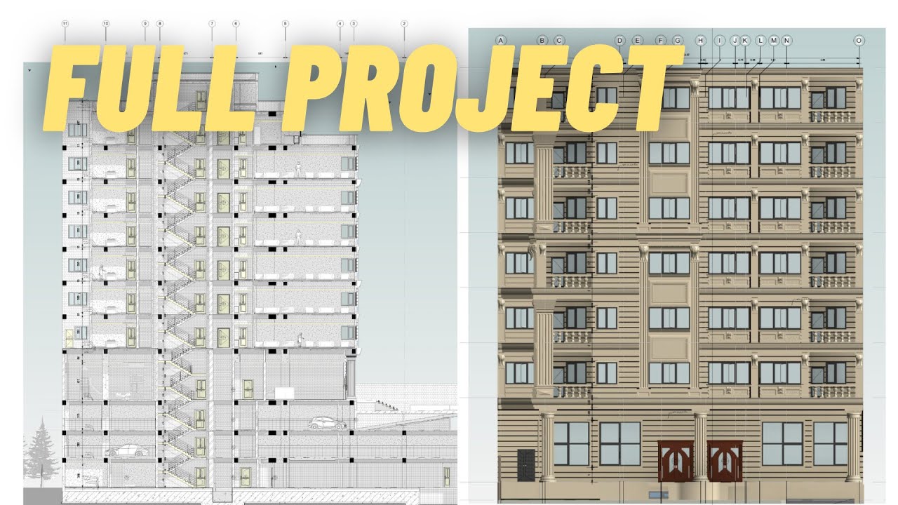 Classical Revit Full Project in 40 hours - TATBIM Official Website